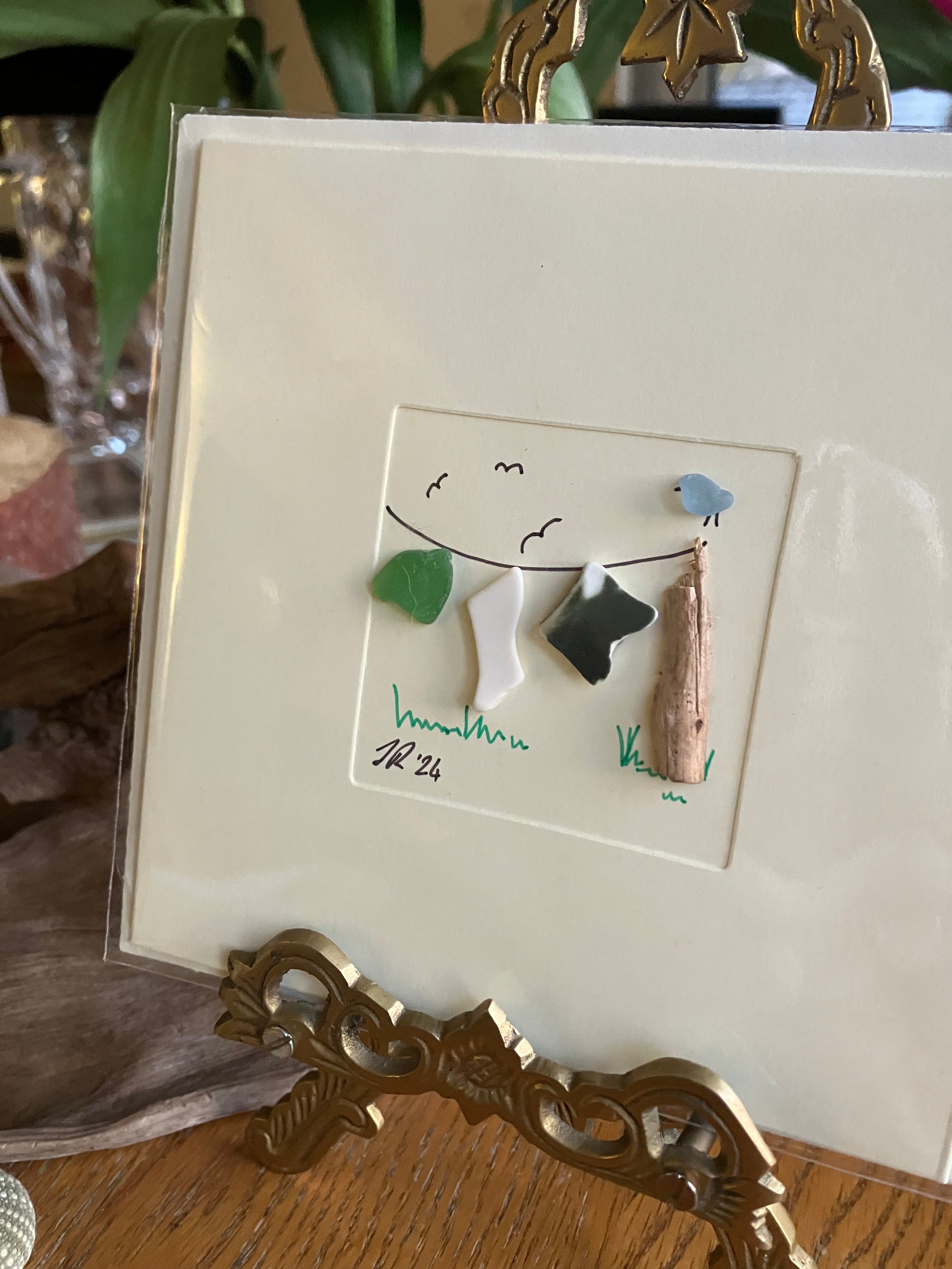 The Washing Line - Blank Card – The Scottish Sea Lass